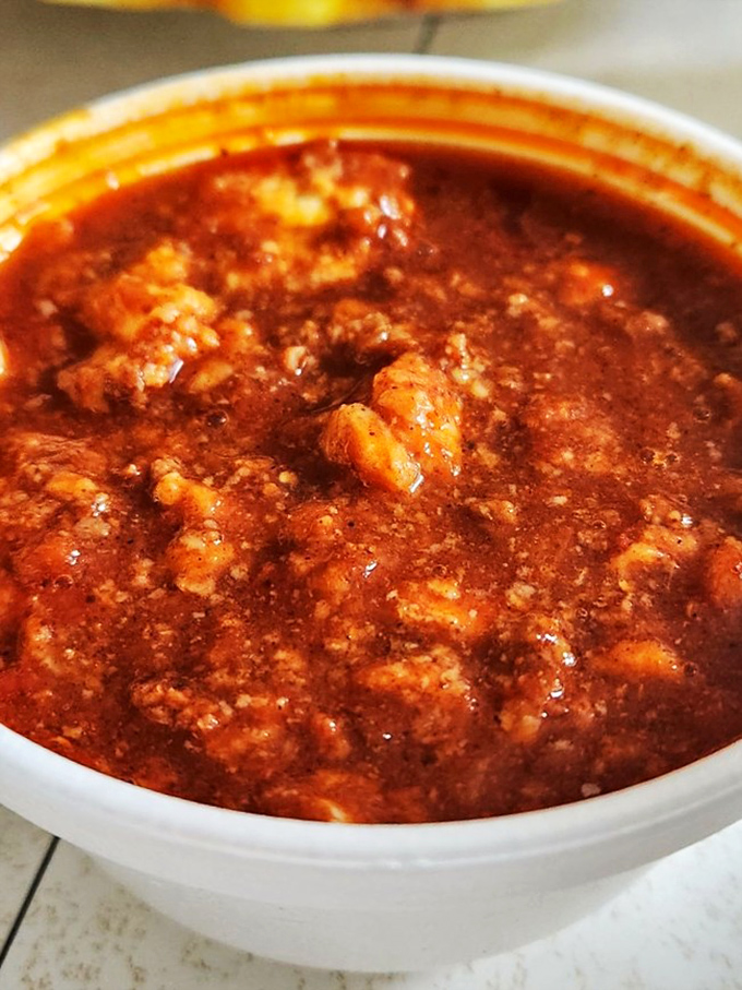 Chili that doesn't just warm your stomach but hugs your soul&mdash;the kind that makes you wonder why anyone bothers with fancy restaurants.