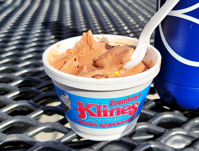 Chocolate ice cream that actually tastes like chocolate&mdash;revolutionary concept! The kind that makes you close your eyes involuntarily with each spoonful.