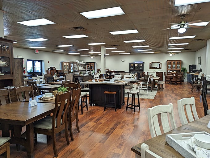 Not just furniture, but time machines&mdash;each table and chair has hosted countless family dinners and conversations from decades past.