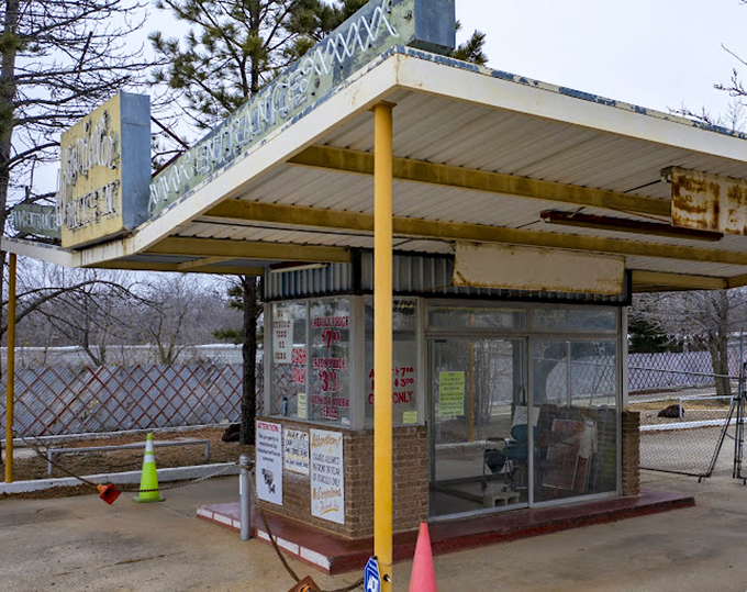 The ticket booth&mdash;that magical threshold where everyday life ends and two hours of cinematic escape begins. Worth every penny.