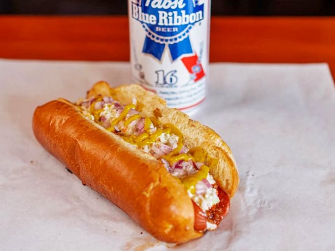 Even the hot dog gets special treatment here. Nestled in a pillowy bun with toppings applied with surgical precision&mdash;comfort food elevated without pretension.