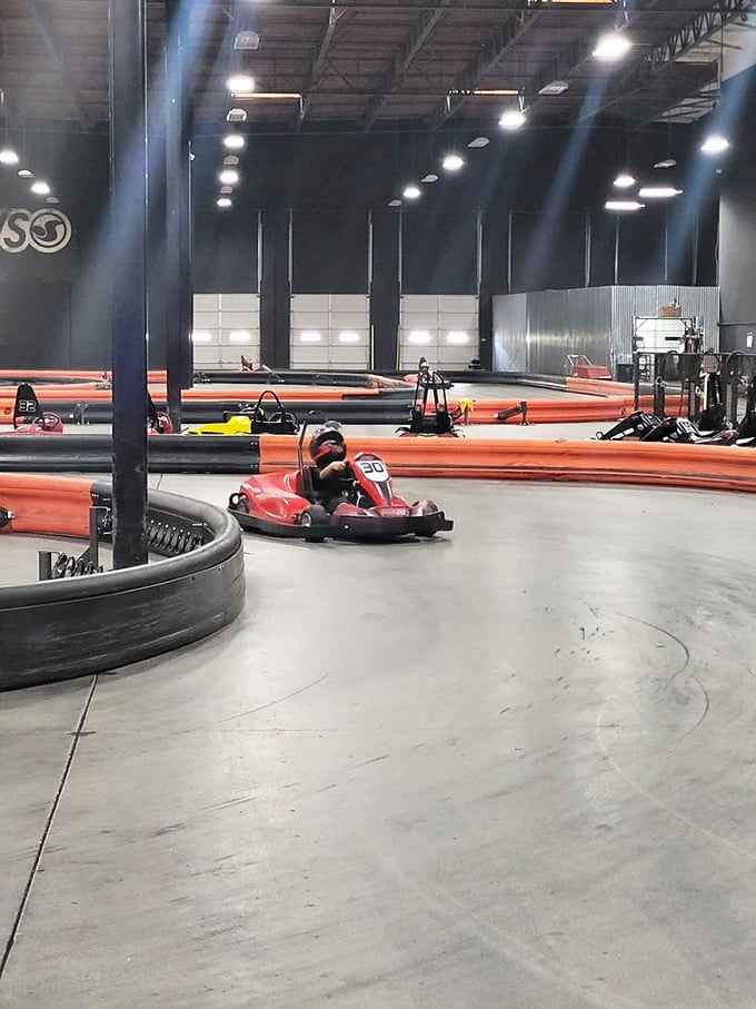 The track's design combines technical challenges with straightaways that let you feel like you're actually escaping your responsibilities, if only for a moment.