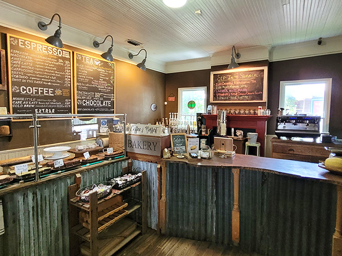 The bakery counter at Mosswood doesn't just sell pastries; it sells the fantasy that you too could abandon city life for a charming caf&eacute; in a historic town.