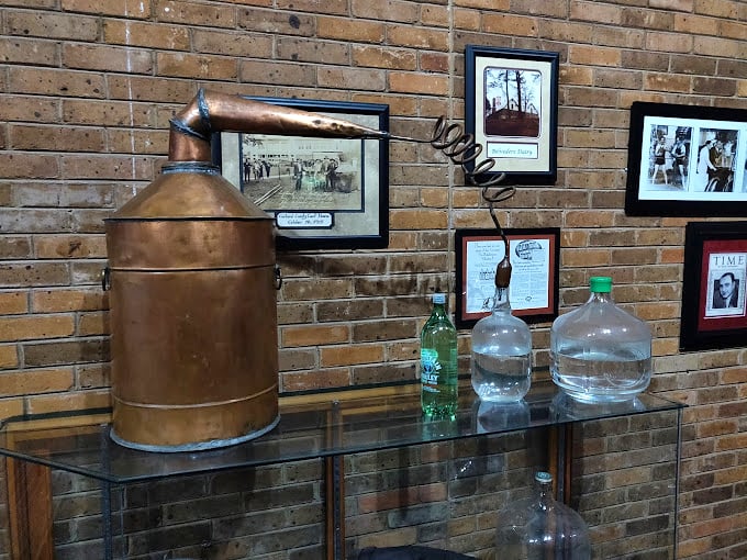 This isn't your hipster nephew's craft brewing setup. Prohibition-era moonshiners turned copper and ingenuity into liquid gold that fueled Hot Springs' nightlife.