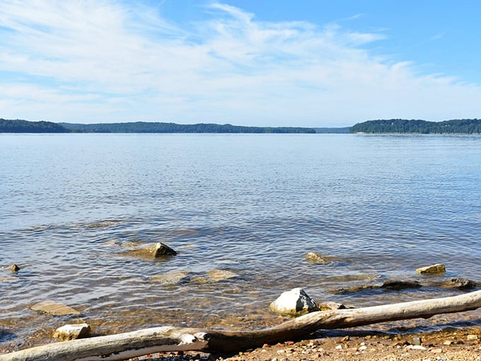 The water so clear and inviting, you'll swear someone imported a slice of northern Michigan when nobody was looking.