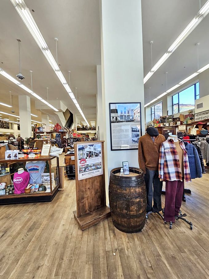 The clothing department doesn't just sell apparel&mdash;it offers personalities waiting to be adopted, from rugged outdoor enthusiasts to casual weekend wanderers.