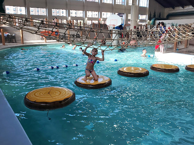 Lily pad crossing challenges bring out the ninja warrior in every child &ndash; and the amateur photographer in every parent.