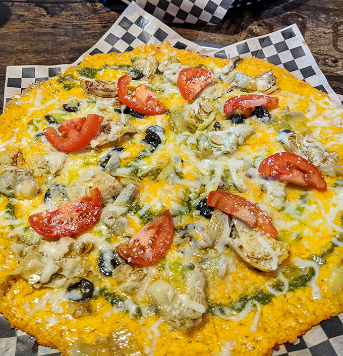 Who knew a cheese crust could change your life? This pizza's crispy golden perimeter isn't just a border&mdash;it's a destination unto itself.