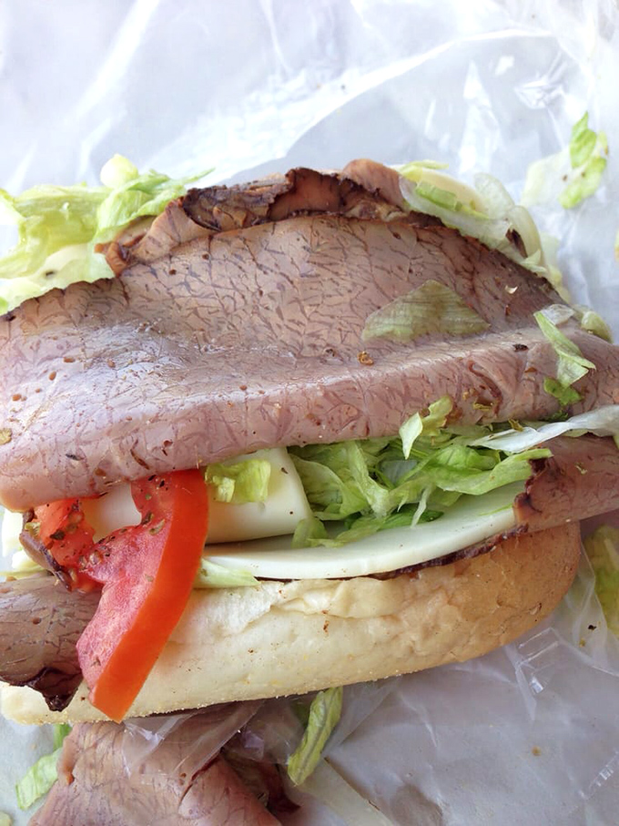 This isn't just a sandwich; it's a masterclass in simplicity&mdash;quality roast beef that doesn't need fancy aioli or artisanal nonsense to shine.