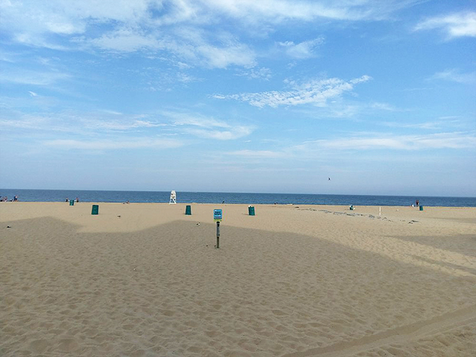 The wide-open expanse that makes Fenwick Island special&mdash;where your beach blanket isn't competing for real estate with a thousand others.
