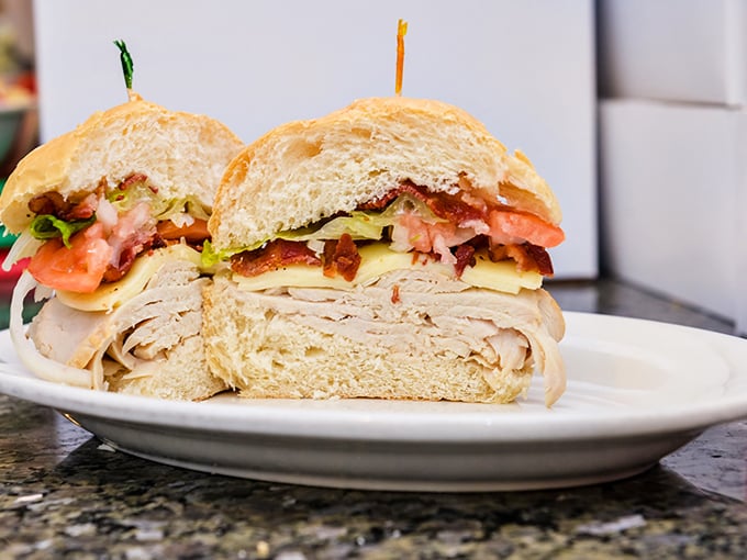 Not all heroes wear capes&mdash;some come stacked between homemade rolls. This sandwich has more layers than a season finale of your favorite drama series.