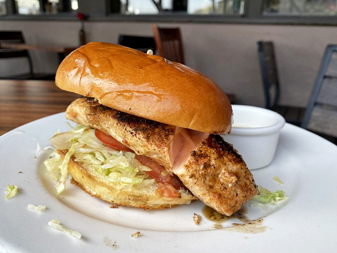 Not all heroes wear capes&mdash;some come on a perfectly toasted bun. This sandwich stands tall and proud, ready to rescue you from hunger's clutches.