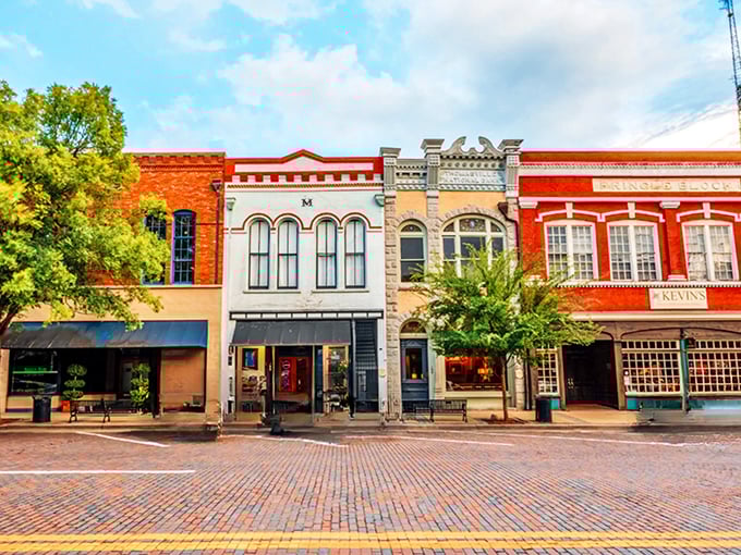 Downtown's shopping district feels like Main Street USA without the Disney admission price. Those brick streets have supported bargain hunters for generations.
