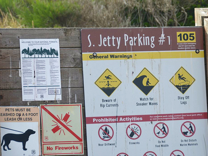 Safety first, adventure second&mdash;these warning signs remind visitors that Mother Nature demands respect along with your admiration. 