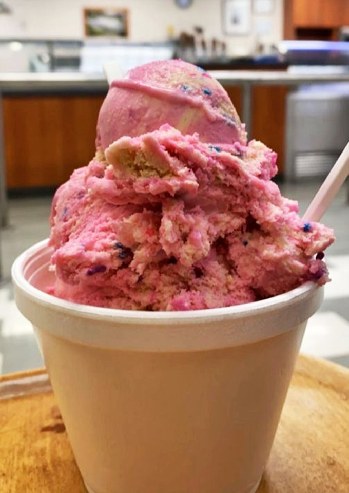 Pink ice cream that doesn't just satisfy a sweet tooth&mdash;it throws a party for your taste buds. Each spoonful is like summer captured in frozen form.