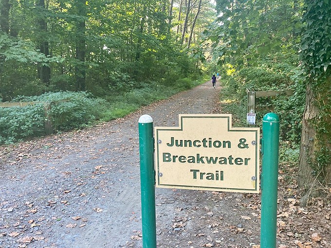 The entrance beckons with a simplicity that belies the beauty beyond. Like the wardrobe to Narnia, but with better weather.