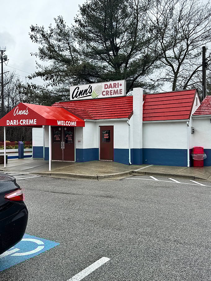 Ann's Dari-Creme's classic red-roofed building could star in "American Graffiti"—serving nostalgia with a side of fries since forever.