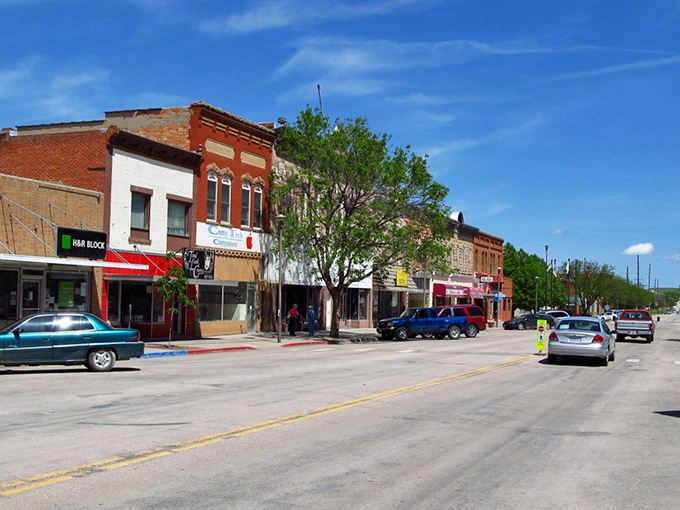 Chadron's historic downtown features that magnificent Dawes County Courthouse looking over the town like a proud parent.