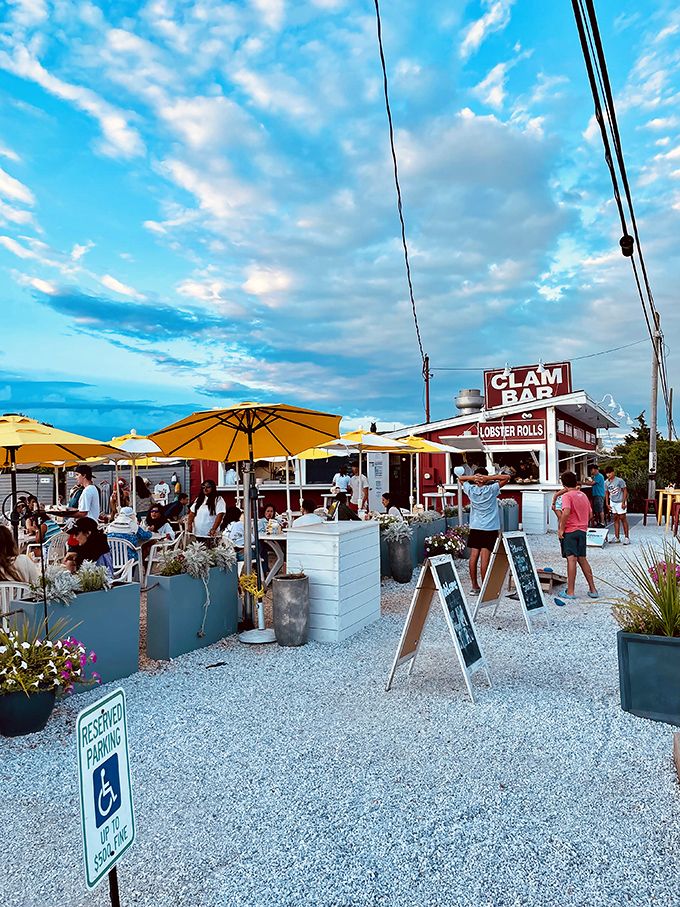 The Clam Bar's humble red-and-white shack proves great seafood needs no fancy trappings &ndash; just fresh catch and ocean breezes.