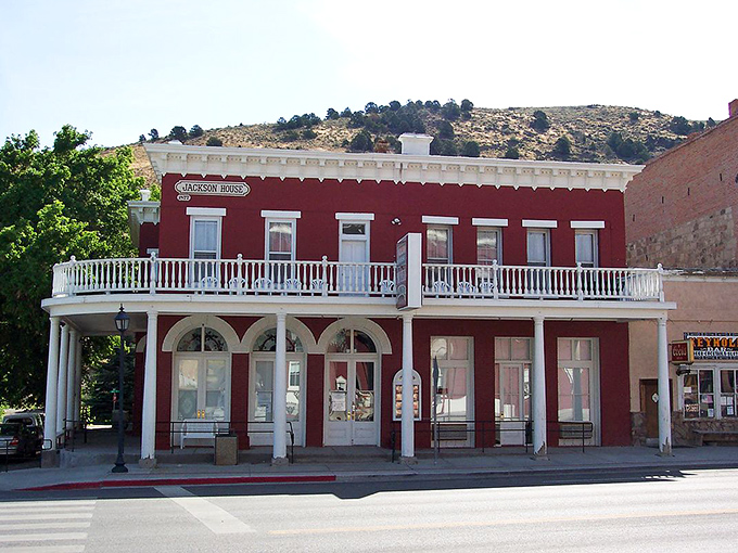 Eureka's Opera House stands as a red brick testament to frontier optimism &ndash; when miners believed culture belonged even in remote mountain towns.