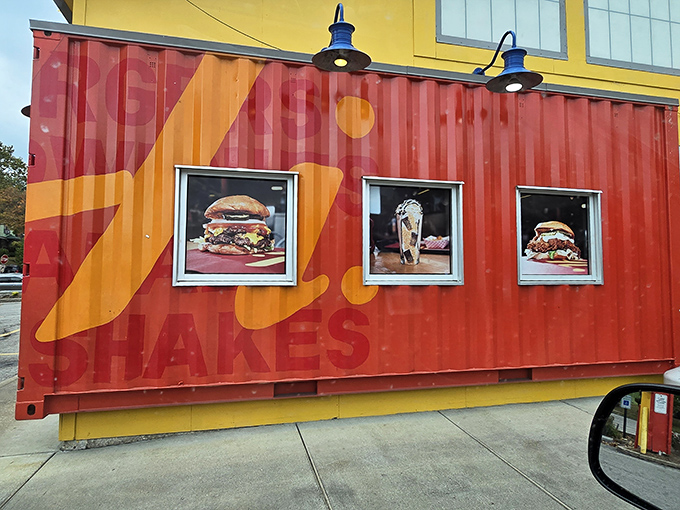 Hi-Pointe's shipping container architecture makes a bold statement &ndash; these aren't your grandpa's burgers, but he'd still love them.