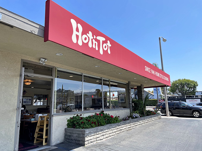 Hot N Tot's vintage sign has been promising "home style cooking" since 1946&mdash;long before it became a trendy restaurant tagline.