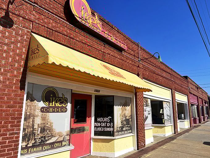 Ike's yellow awning and brick storefront have been Tulsa landmarks longer than most of us have been eating solid food!
