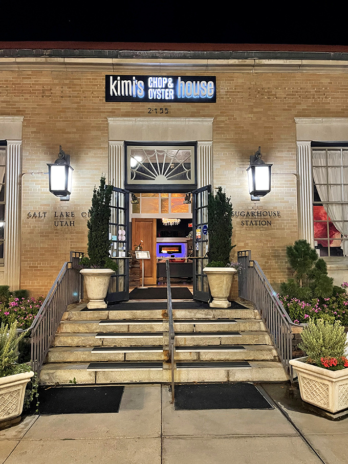 Kimi's elegant facade and grand staircase promise sophistication before you've even seen a menu&mdash;like seafood wearing its Sunday best.