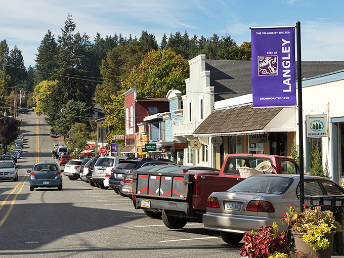 Langley: Where flower boxes and downtown views compete for your attention, Langley's charm offensive works its magic on unsuspecting visitors.