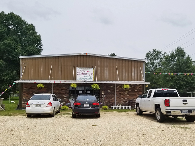 Don't let the humble exterior fool you &ndash; Ms. Madi Mulberry's holds vintage treasures that would make Martha Stewart swoon.