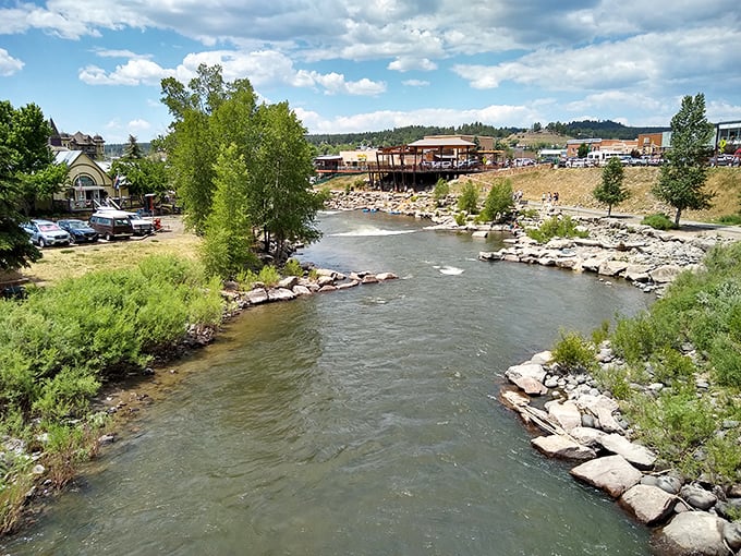 Pagosa Springs' hot waters and cool views create the perfect mountain marriage. Your muscles will thank you later! 