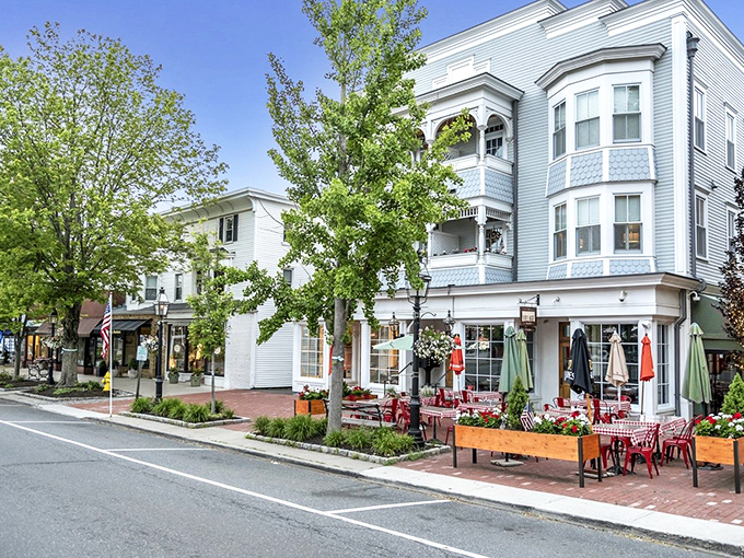 Historical buildings with modern flair&mdash;Ridgefield's downtown strikes that perfect balance between preservation and vibrant life.