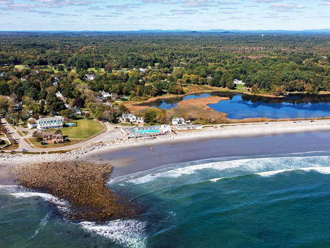Rye's oceanfront homes stand like spectators at nature's greatest theater &ndash; the mighty Atlantic performing daily.