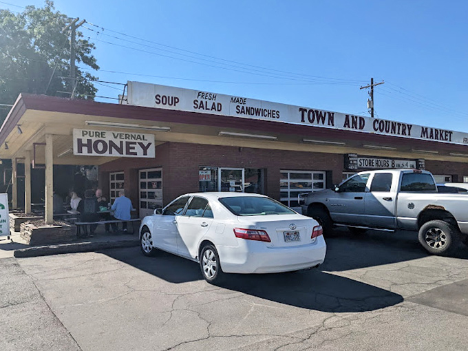 Town & Country's retro building looks like it was plucked from a simpler time &ndash; when sandwiches were honest and nobody photographed their lunch.