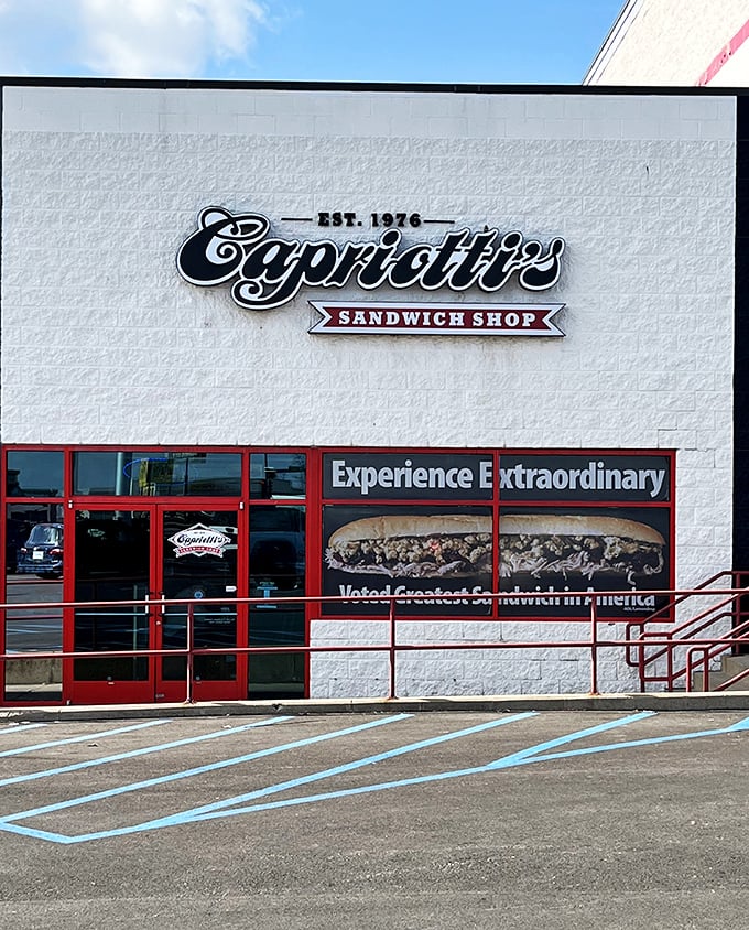 Behind those red-framed windows, Capriotti's sandwich architects are constructing edible masterpieces worthy of their own Food Network special.