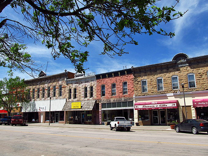 The western charm of Chadron's storefronts tells you you're somewhere special, where the handshake still means something.