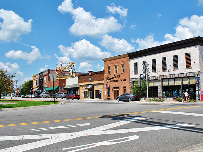 Brick storefronts line Cookeville's welcoming downtown, where your Social Security check buys more than you'd expect.