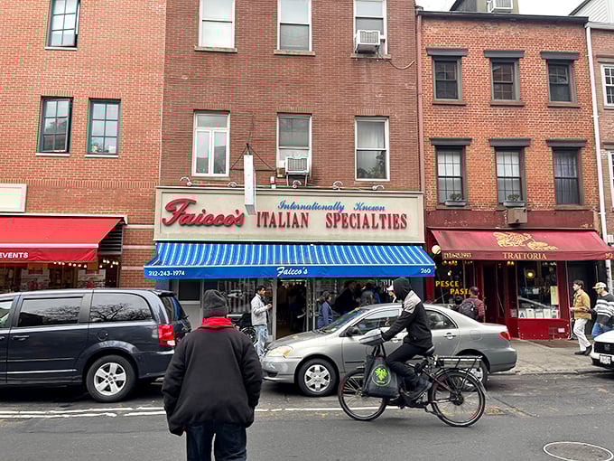 This bustling West Village institution has been the site of more New Yorkers' lunch pilgrimages than Times Square has tourists.