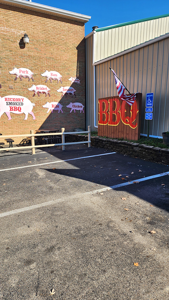 Pig silhouettes on brick walls tell you exactly what Fatback's does best. Their menu is essentially a love letter to pork in all its forms.