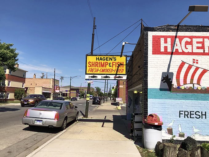 The simple storefront hides fish-smoking wisdom that's been perfected through decades of Chicago winters and summers.