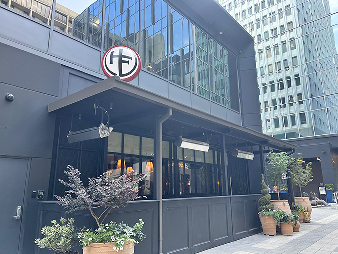 Where culinary artistry meets burger perfection &ndash; Holeman and Finch proves great things come in stylish packages.