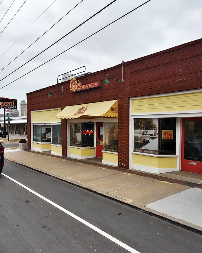 Behind that cheerful yellow storefront lies decades of chili history &ndash; where the recipe is more guarded than Fort Knox.