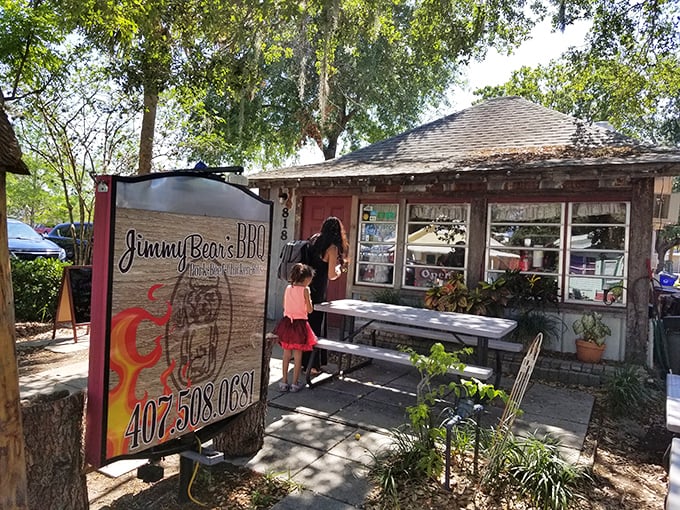 Jimmy Bear's weathered wooden exterior tells you everything &ndash; this place is about substance over style, and your ribs will thank you.