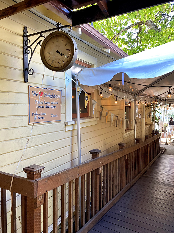 Lawless Barbecue - That clock isn't decoration&mdash;it's measuring how long until you'll be back for more of their ribs.