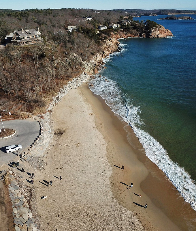 Sandy shores and rocky coastlines create the perfect retirement playground in Manchester-by-the-Sea without the Hamptons price tag.