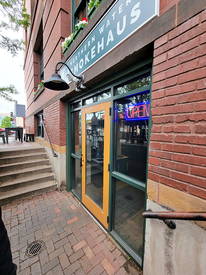 The brick-and-mortar home of Duluth's smoked fish wizardry, where salmon dreams come true one Cajun Finn at a time.