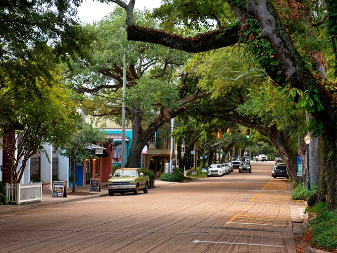 Where art meets nature&mdash;Ocean Springs' tree-lined avenues invite you to slow down and notice every beautiful detail.