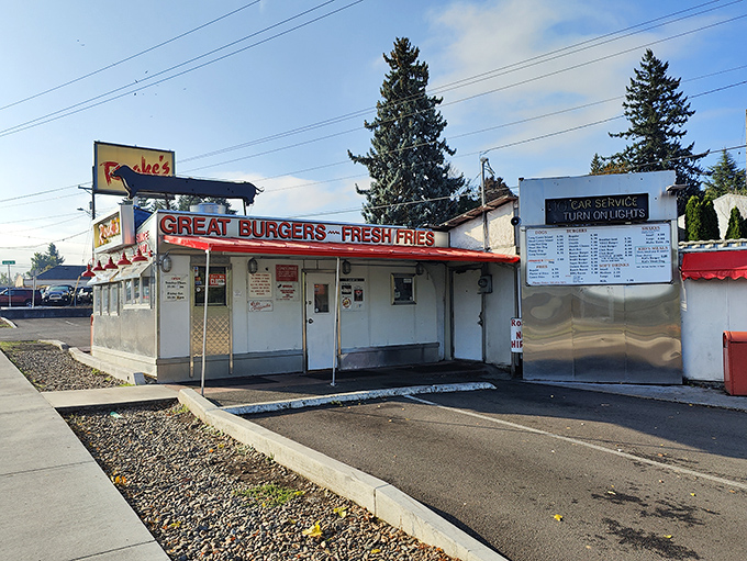 This classic drive-in stands defiantly against time, serving up nostalgia and perfect hot dogs with equal mastery.