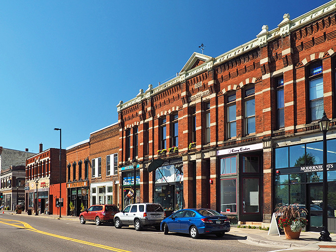 A bird's eye view of Stillwater&mdash;where the St. Croix River curves like it's trying to hug the town that grew up beside it.