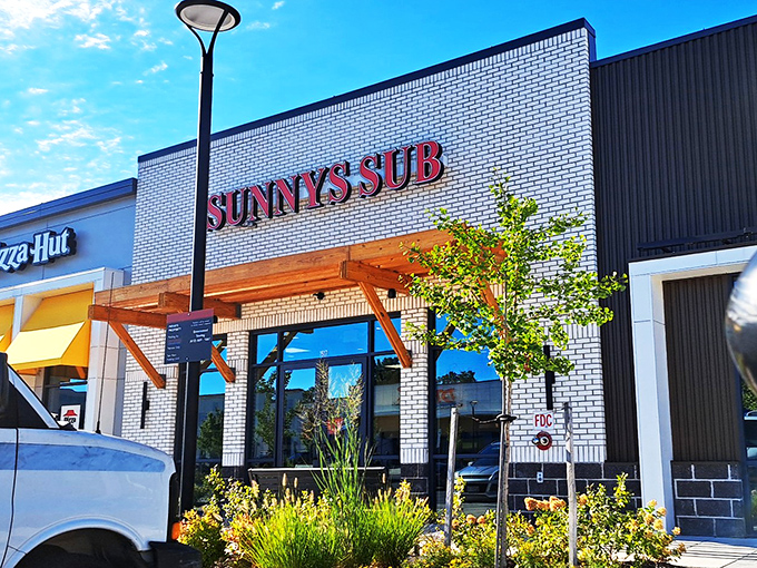 Sunny's bright exterior matches the vibrant flavors waiting inside. Who knew a sub shop could become a fried chicken destination?